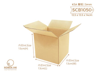 SINGLE PLY CORRUGATED BOX 小型單坑紙箱 – XOBOX.HK
