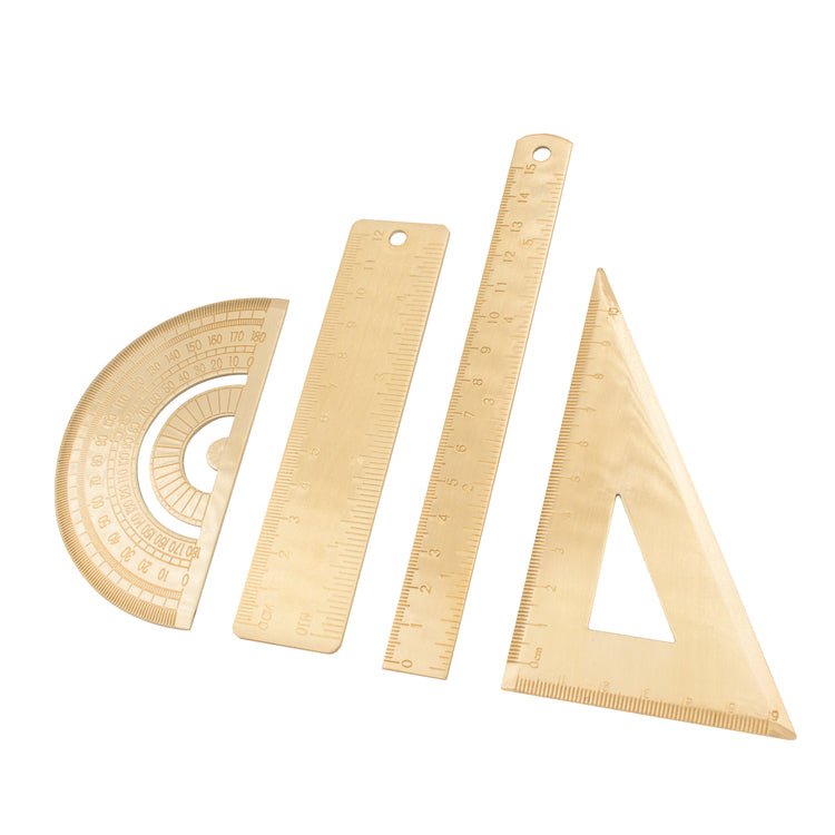 Vintage Copper Ruler 復古金屬銅尺子 – XOBOX.HK